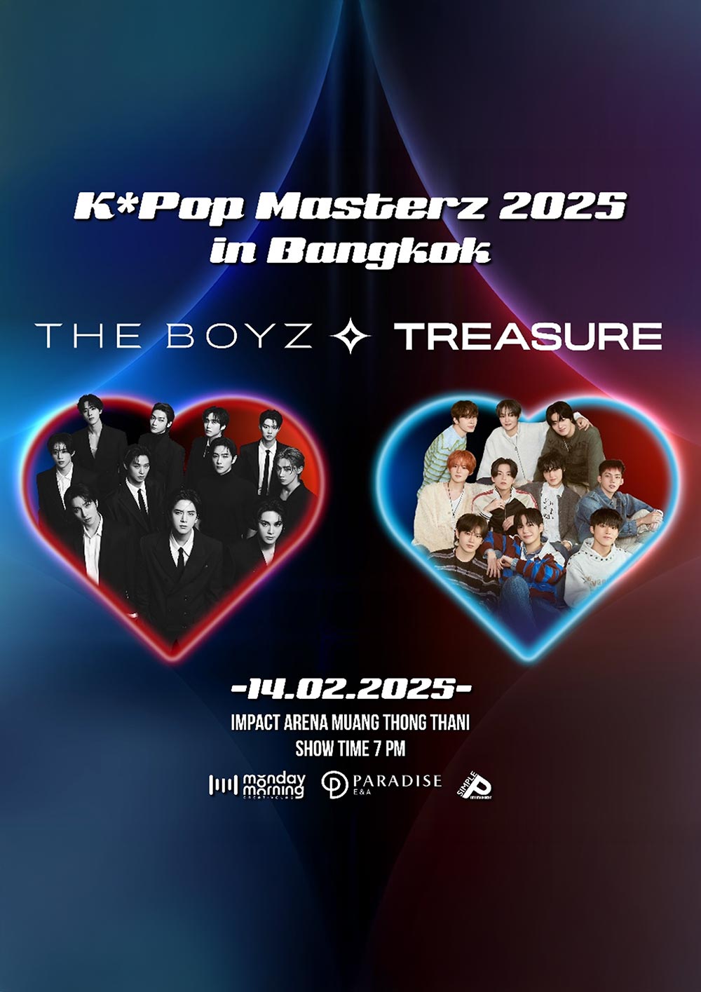 K-Pop Masterz 2025 in Bangkok THE BOYZ & TREASURE-คอนเสิร์ต - IMPACT Arena, Exhibition and ...