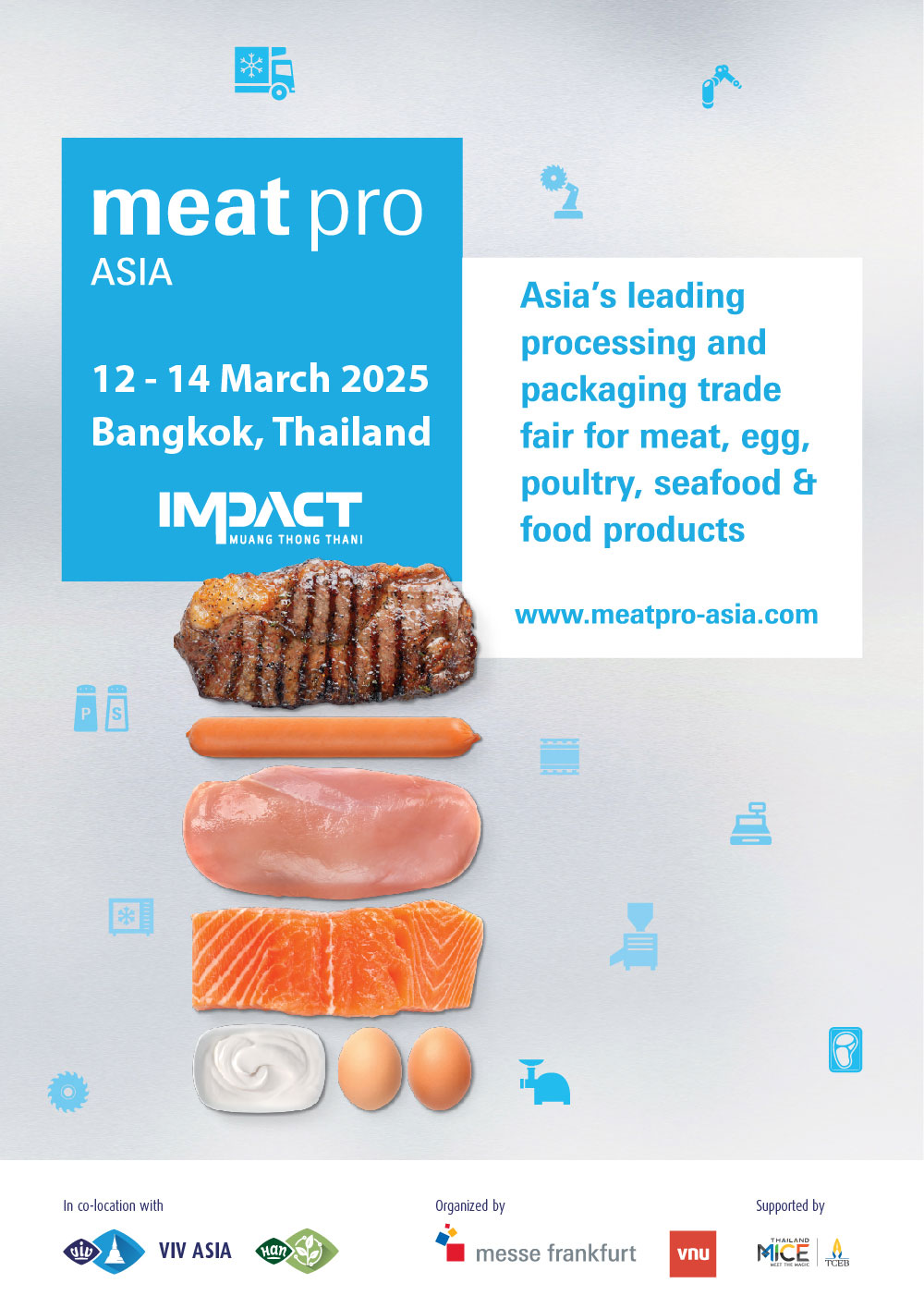 Meat Pro Asia 2025-งานแสดงสินค้า ธุรกิจการค้า - IMPACT Arena ...